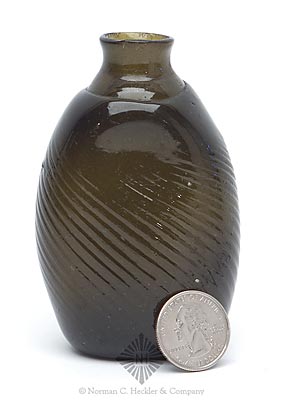 Lot 110: Pitkin Type Flask, Similar to McK plate 233 #22