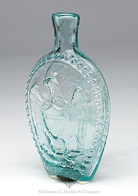 Lot 141: Eagle - Oak Tree Historical Flask, GII-60