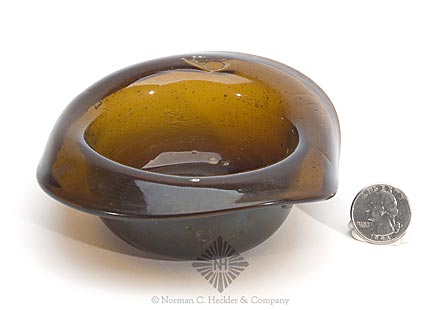 Lot 21: Freeblown Glass Hat Whimsey, Similar in form and construction ...