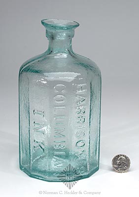 Lot 63: "Harrison's / Columbian / Ink" Master Ink Bottle, C #761