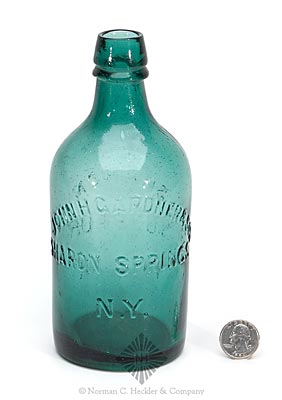 Lot 108: "John. H. Gardner & Son / Sharon Springs / N.Y." - "Sharon ...