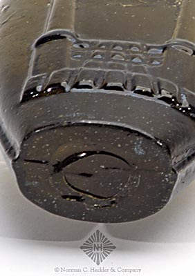 Lot 174: Masonic Arch And Emblems - Eagle Historical Flask, GIV-24