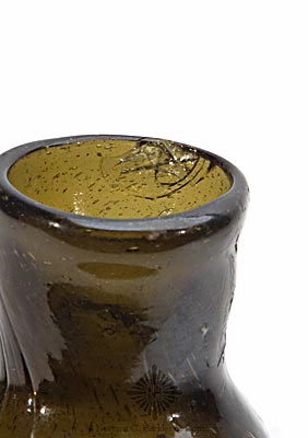 Lot 174: Masonic Arch And Emblems - Eagle Historical Flask, GIV-24