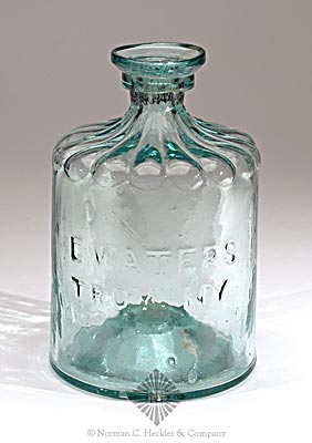 Lot 91: "E. Waters / Troy. NY" Master Ink Bottle, Similar to C #774