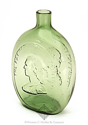 Lot 90: Washington - Taylor Portrait Flask, GI-43
