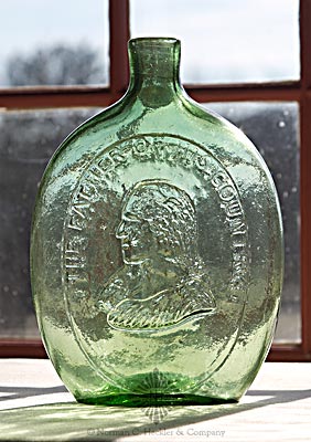 Lot 90: Washington - Taylor Portrait Flask, GI-43