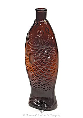 Lot 31: "The / Fish Bitters" - "W.H. Ware / Patented 1866" Figural ...