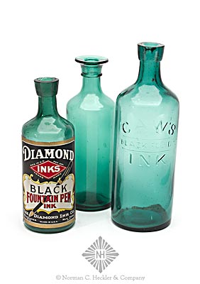 Lot 78: Lot Of Three Master Ink Bottles, C #824, C #912 and similar to ...