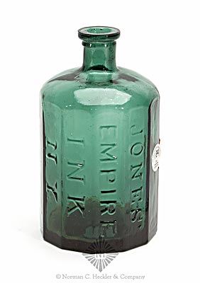 Lot 62: "Jones' / Empire / Ink / N.Y." Master Ink Bottle, C #769