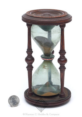 Lot 271: Antique Hourglass