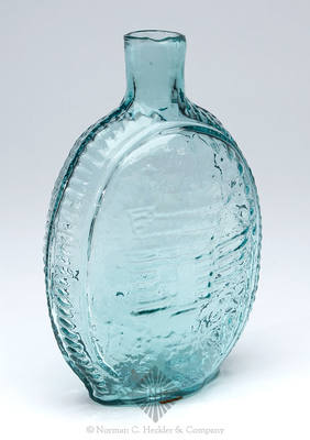 Lot 165: Log Cabin - "Hard Cider" Historical Flask, GX-22