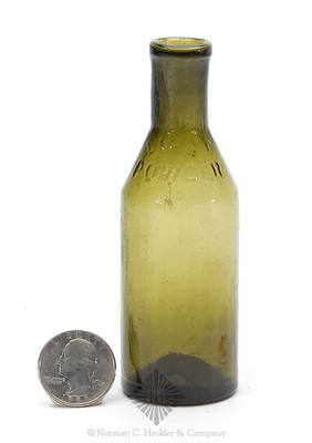 "Lyons / Powder" - "B & P / N.Y." Bug Poison Bottle, AAM pg. 328