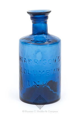 "Harrison's / Columbian / Ink" Master Ink Bottle, Similar to C #195