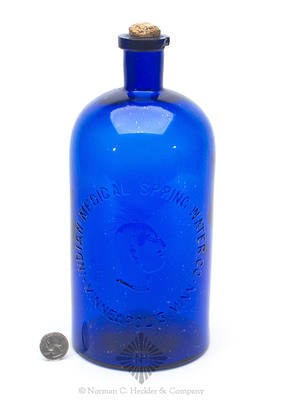 "Indian Medical Spring Water Co. / (Indian Bust) / Minneapolis, Minn ...