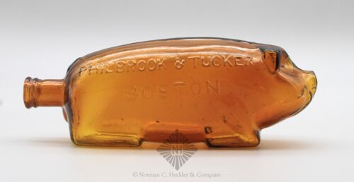 Suffolk Bitters – Philbrook & Tucker Boston Figural Bottle