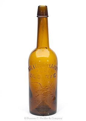 Lot 30: "Milton J. Hardy / Pure / Old / Rye / Trade Mark / (Eagle ...