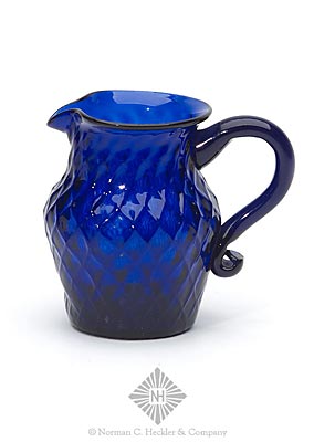 Lot 50: Stiegel Type Pattern Molded Creamer